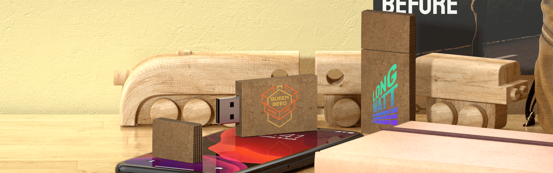 Cardboard: USB Flash Drives | Maikii