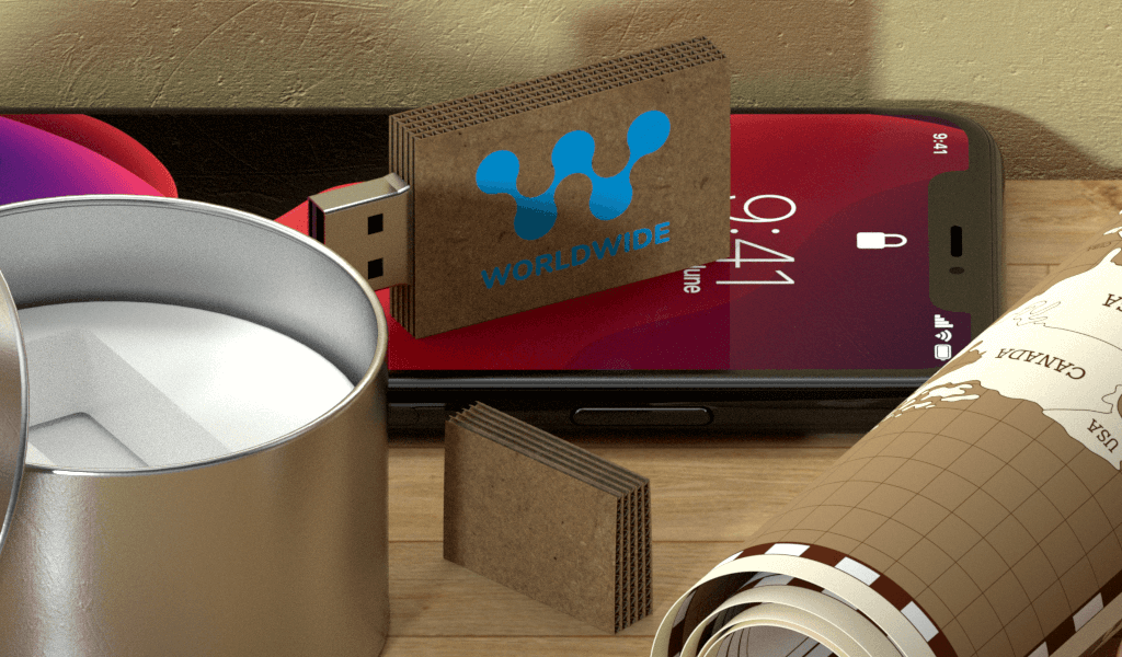 Cardboard Priority: USB Flash Drives | Maikii