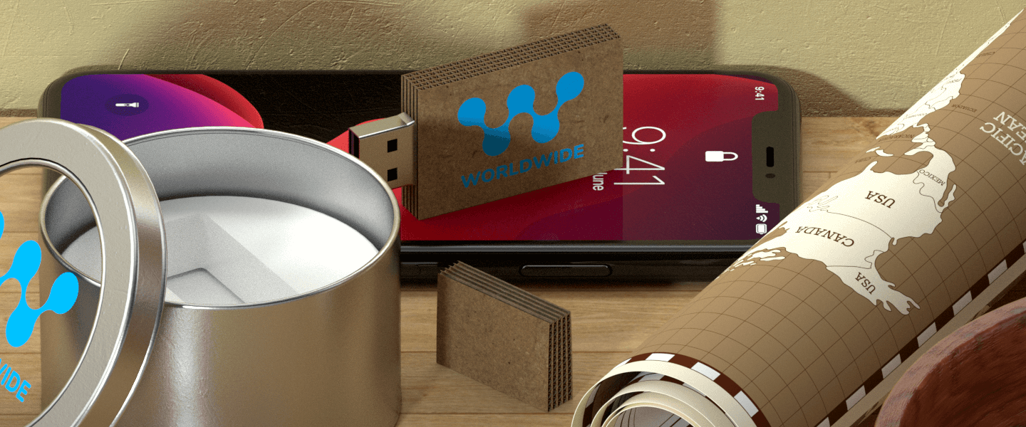 Cardboard: USB Flash Drives | Maikii