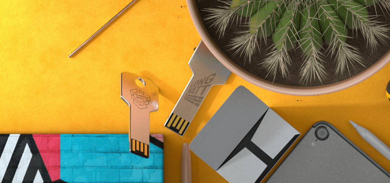FlashKey Square: USB Flash Drives | Maikii