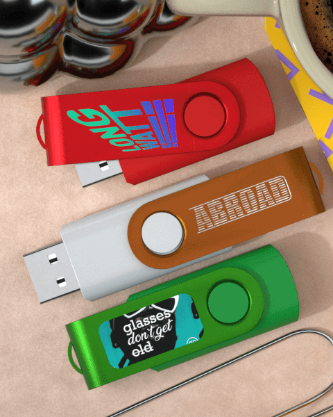 Twister Color: USB Flash Drives | Maikii